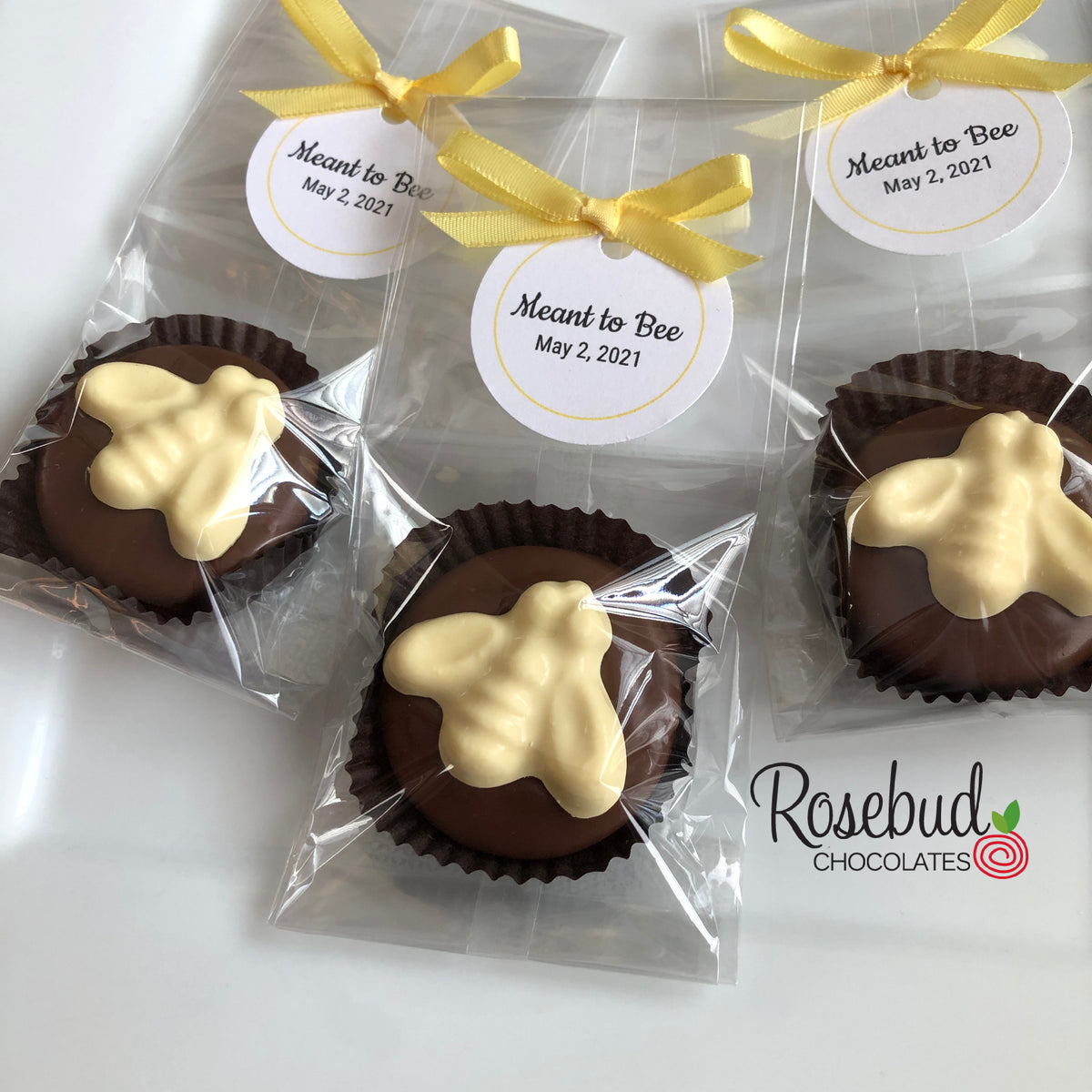 12 BUMBLE BEE Chocolate Covered Oreo Cookie Party Favors Personalized ...
