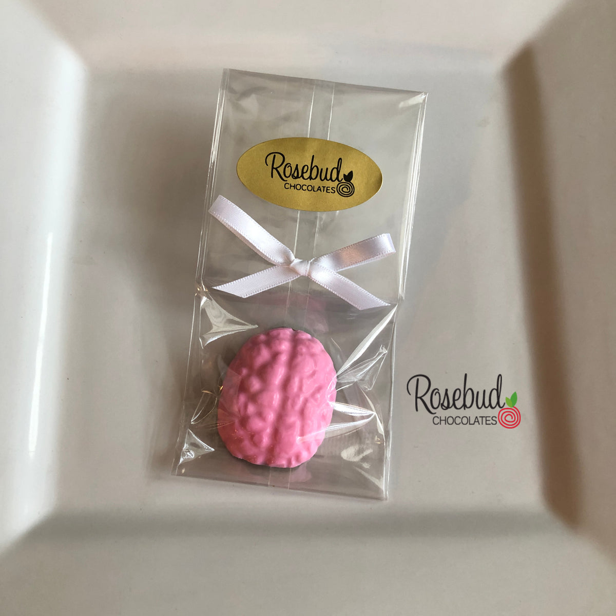 12 BRAIN Chocolate Candy Party Favors – Rosebud Chocolates