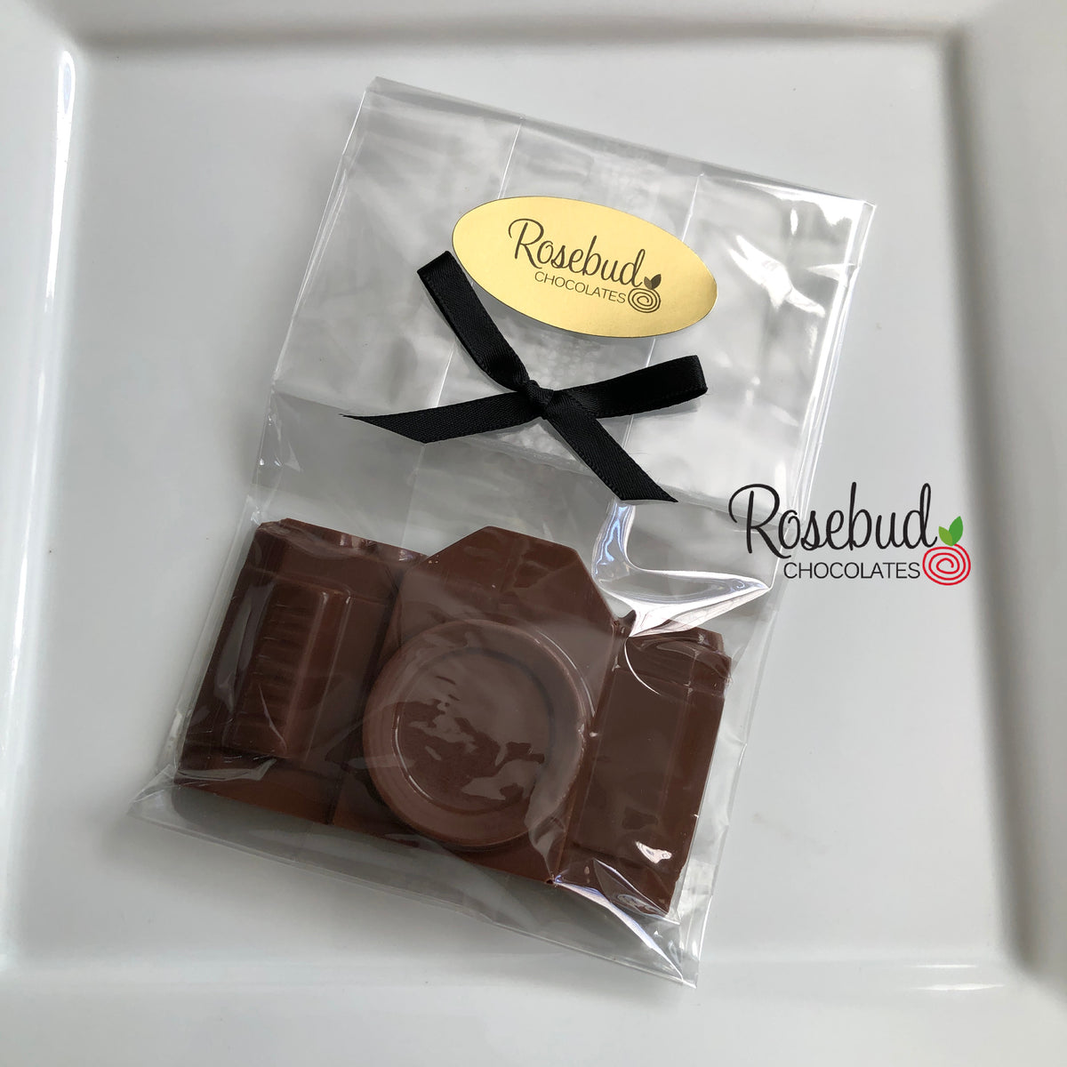 8 CAMERA Chocolate Candy Party Favors – Rosebud Chocolates