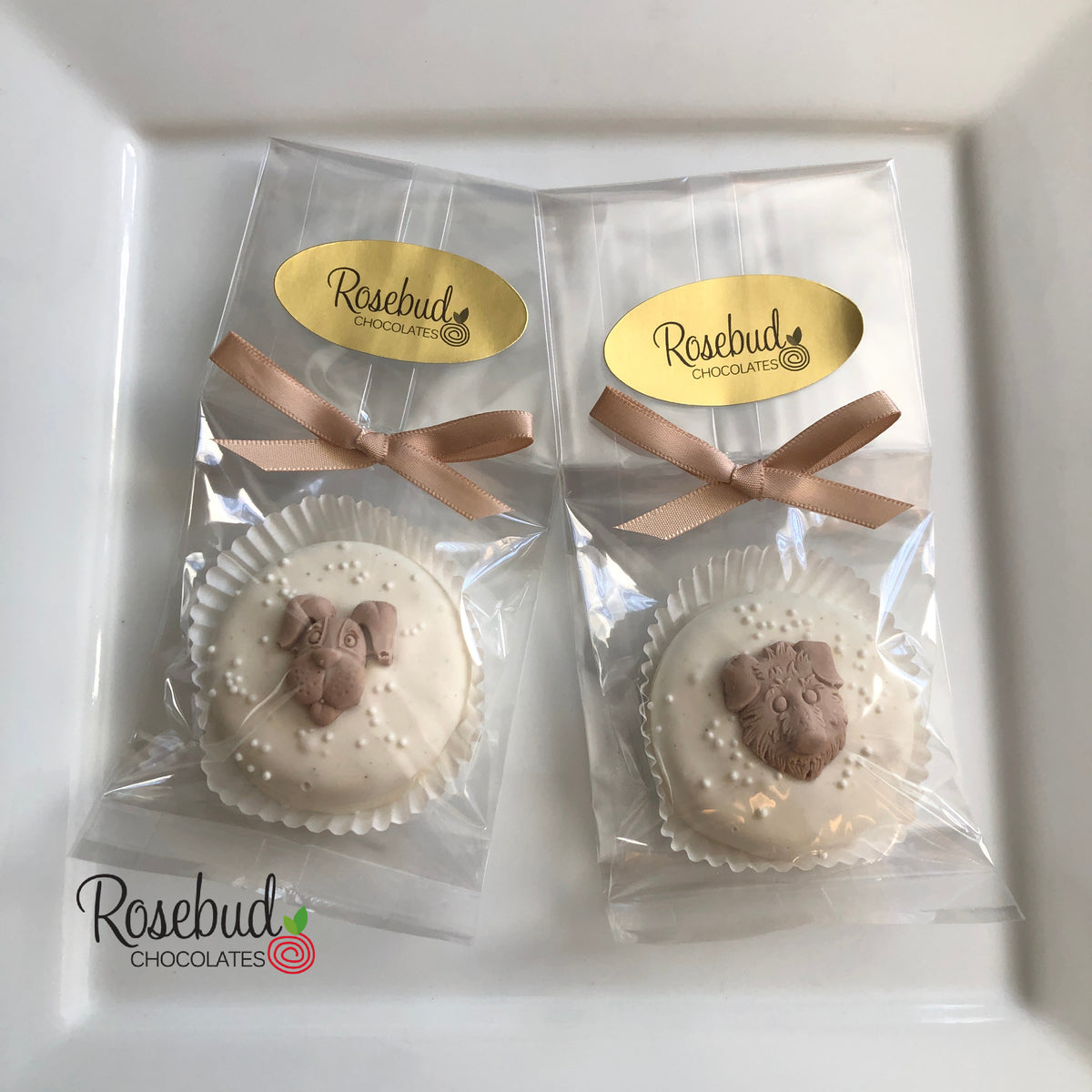 12 Assorted DOGS Chocolate Covered Oreo Cookie Candy Party Favors ...