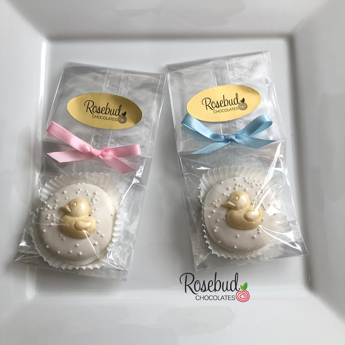 12 DUCK Chocolate Covered Oreo Cookie Candy Birthday Party Baby Shower ...