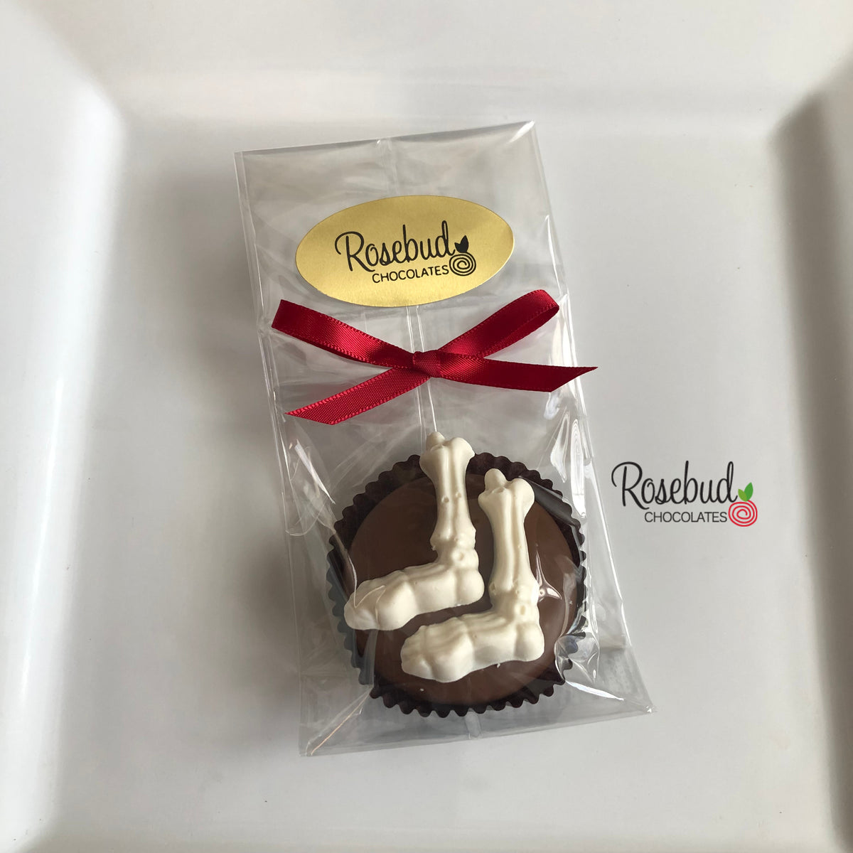 12 Skeleton FEET Chocolate Candy Body Parts Party Favors – Rosebud ...