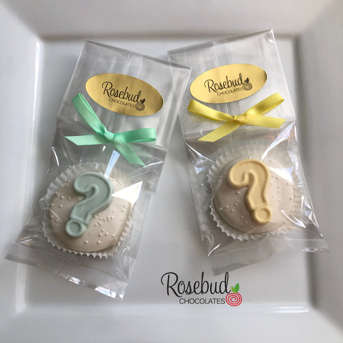 12 QUESTION MARK Chocolate Covered Oreo Cookie Candy Party Favors ...