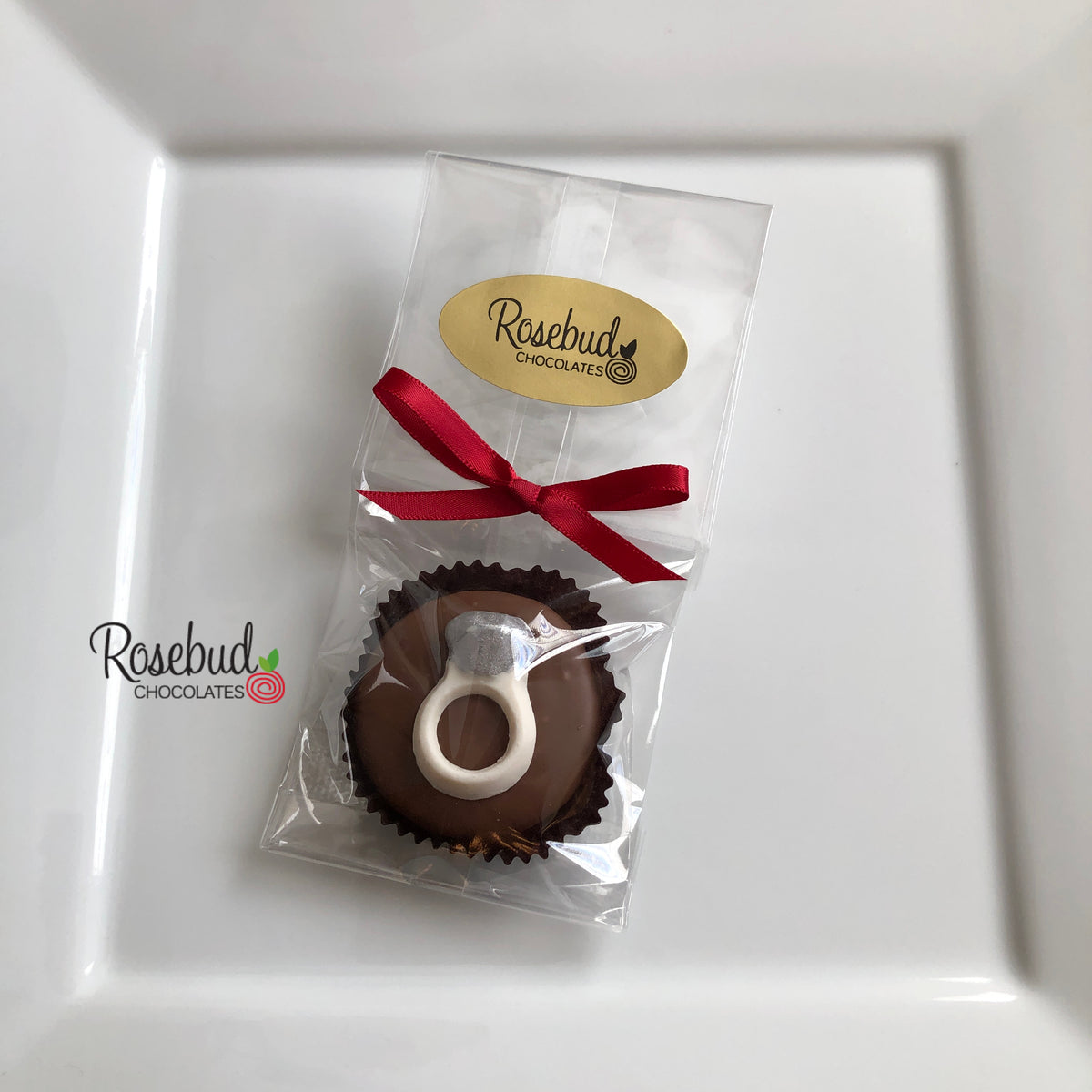 12 DIAMOND RING Chocolate Covered Oreo Cookie Wedding Bridal Shower Pa ...