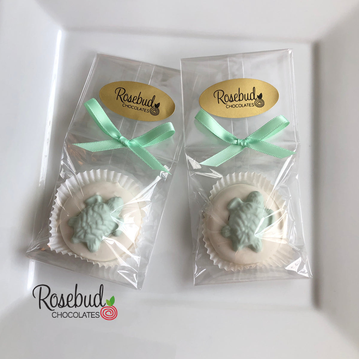 12 TURTLE Chocolate Covered Oreo Cookie Candy Party Favors – Rosebud ...