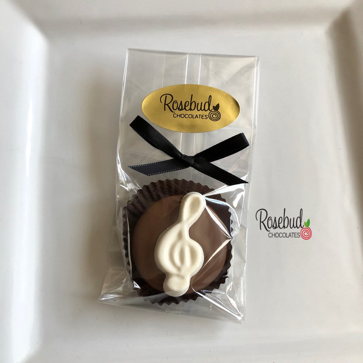 12 MUSIC NOTE Treble Clef Chocolate Covered Oreo Cookie Party Favors ...