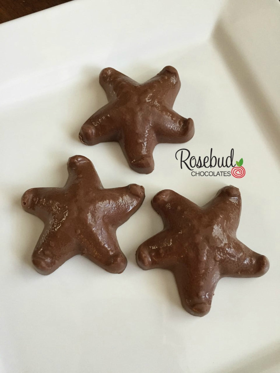 12 STARFISH Chocolate Candy Party Favors Nautical Beach Theme – Rosebud ...